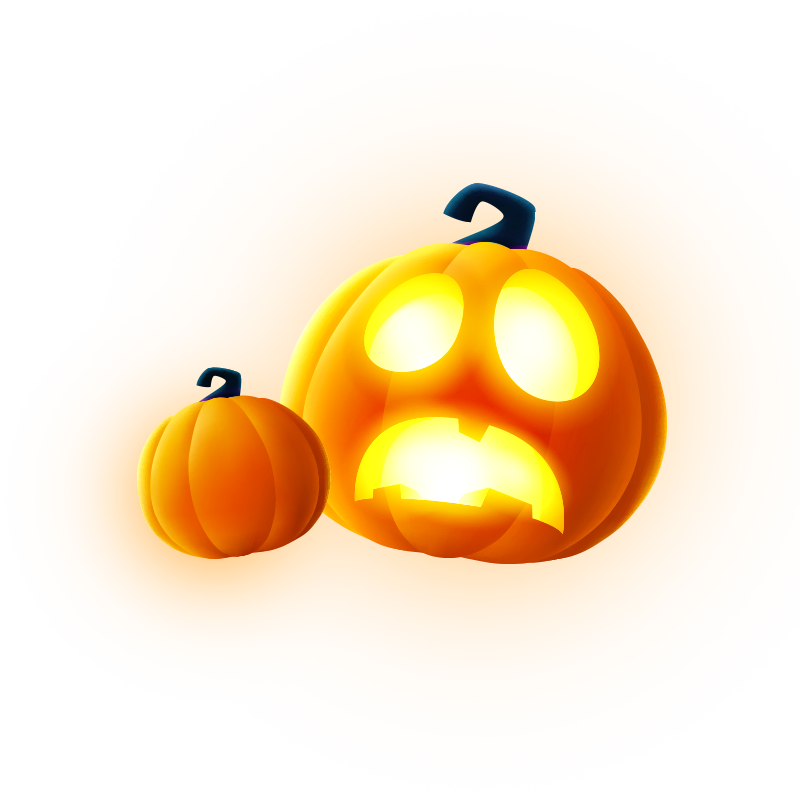 Halloween Golden Pumpkin Ruckus