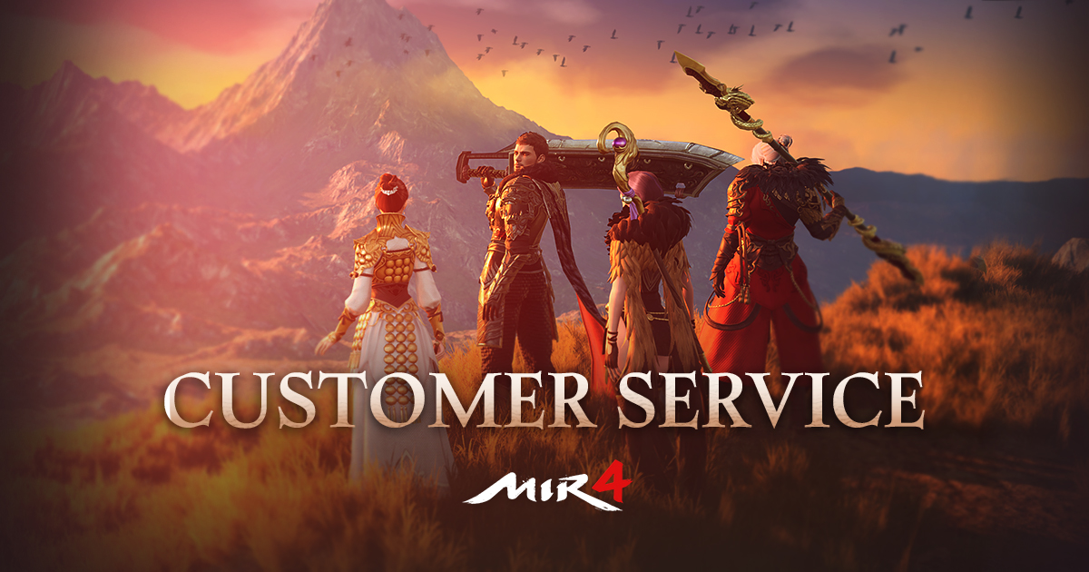 MIR4 Customer Center